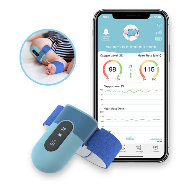 Baby Ring™ - Oxygen Monitor für Babys/Kleinkinder-Healthcare ...
