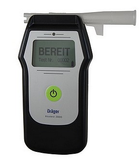 Alkoholtester Dräger Alcotest® 3000 inkl. 25 Zusatz-Mundstücke ...